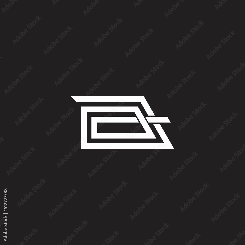 letter a alpha circle polygon line logo vector Stock Vector | Adobe Stock