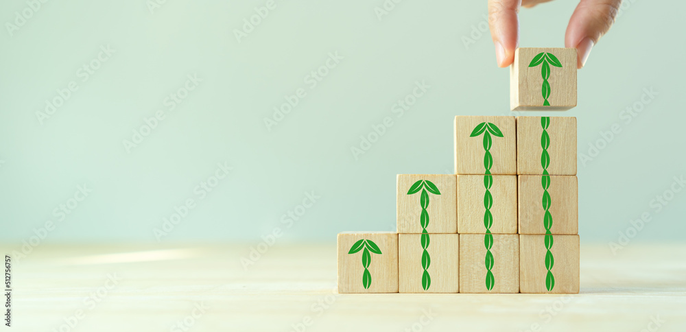 Growth of ESG and sustainable investment concept. Investment for green ...