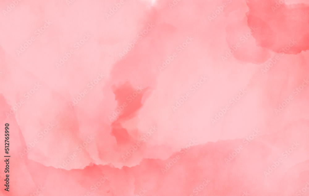 Abstract pastel pink watercolor Watercolor bleed wash and ink stain ...