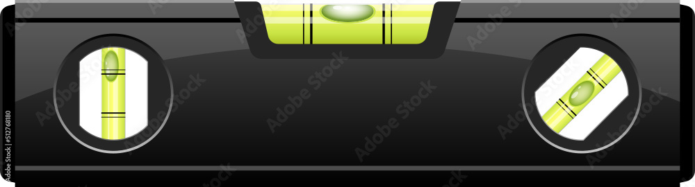 Bubble level clipart design illustration Stock Vector | Adobe Stock