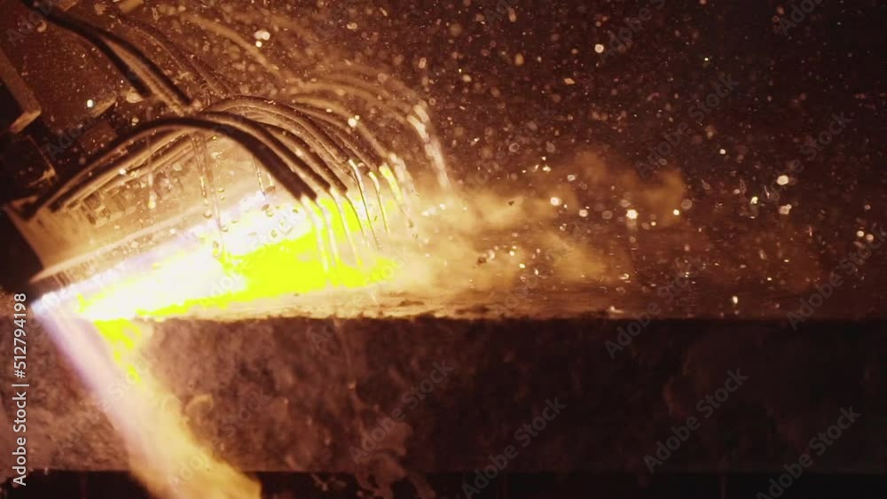 Natural Stone industry. Granite fire production line. Granite ...