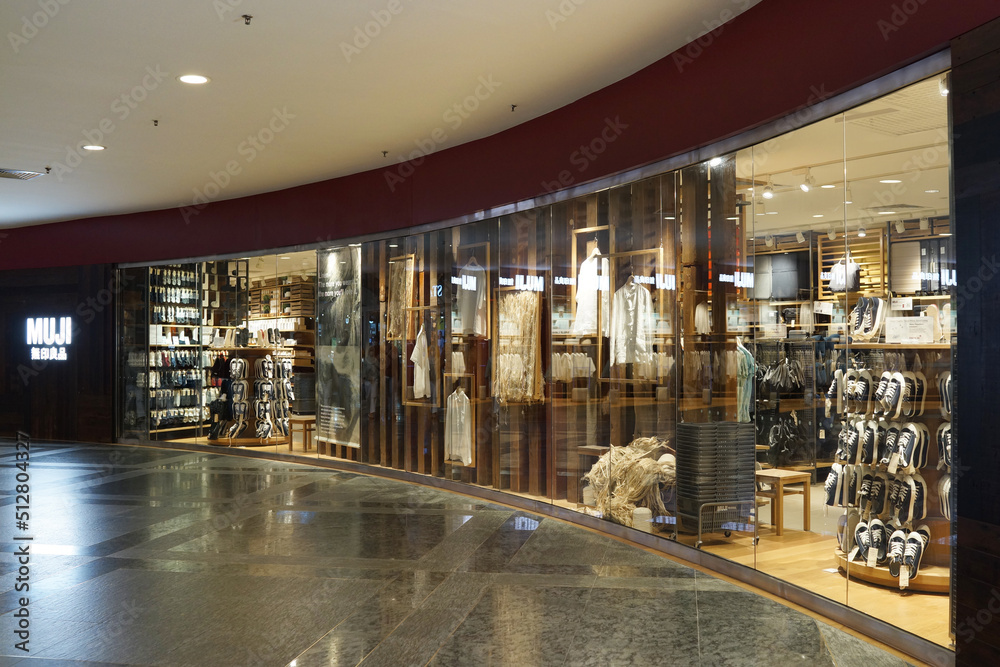 KL, MALAYSIA - 20 JUNE 2022: Interior view of Muji Store in Mid Valley ...