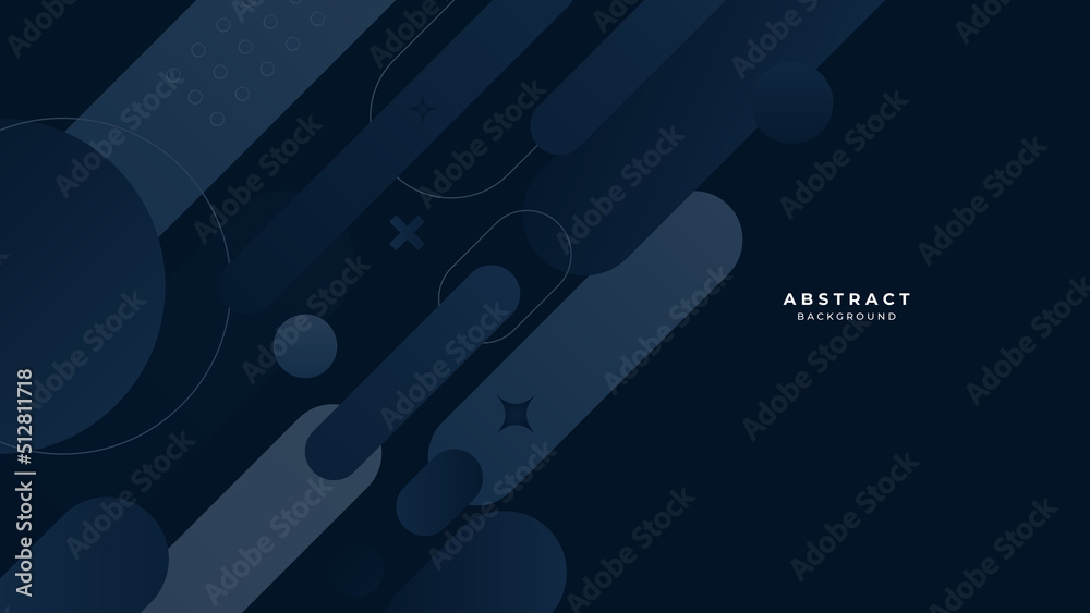 Abstract dark navy blue background Stock Vector | Adobe Stock