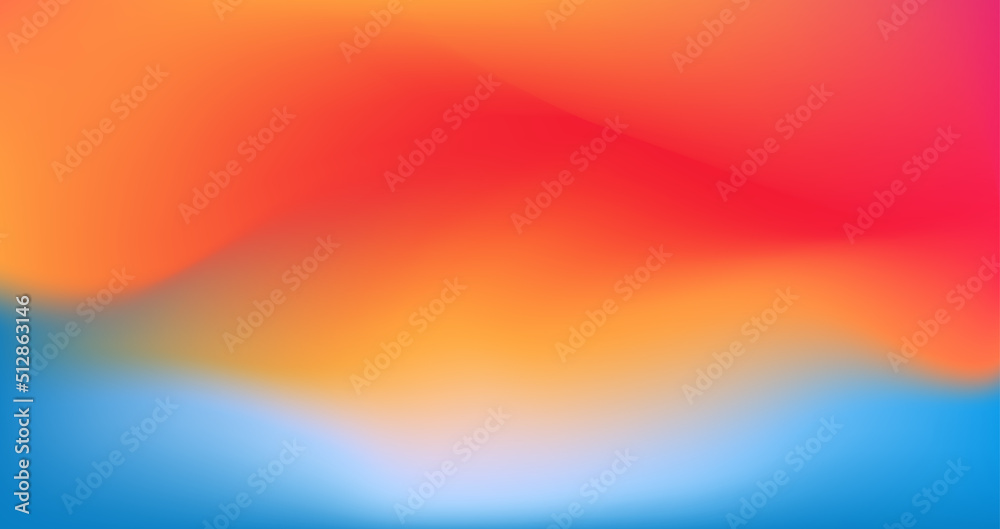 Colorful gradient mesh background. Vector illustration for your graphic ...