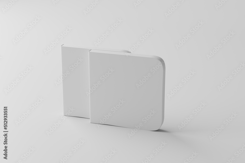 Square Rounded Corner Book Stock Photo | Adobe Stock