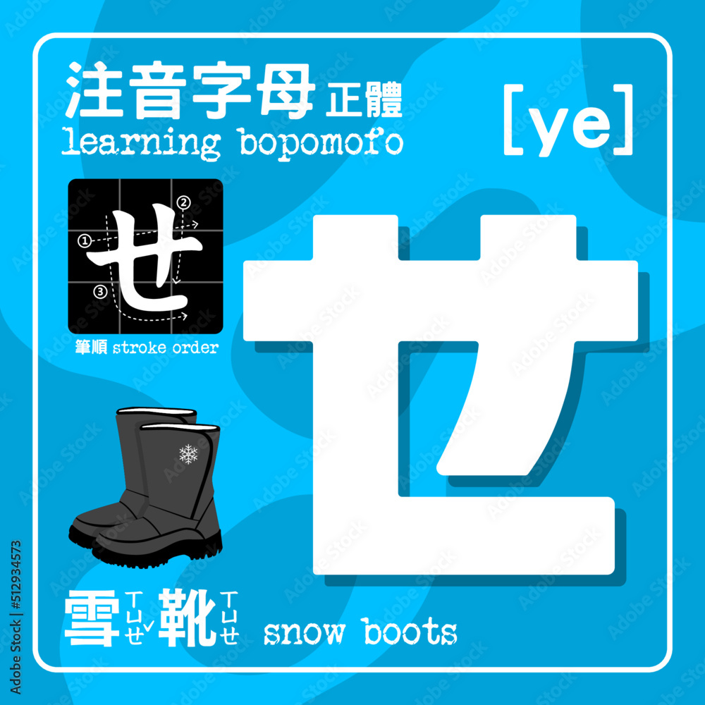 Bopomofo is Mandarin Phonetic Symbols, also named Zhuyin. Consisting of ...