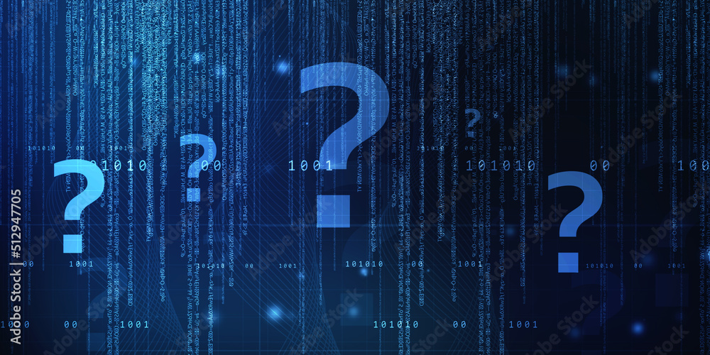 2d illustration question mark background Stock Illustration | Adobe Stock