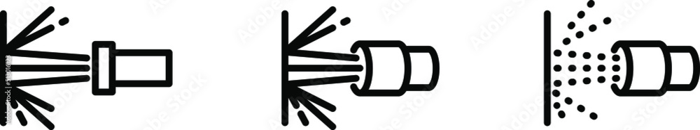 Water pressure icon , vector illustration Stock Vector | Adobe Stock