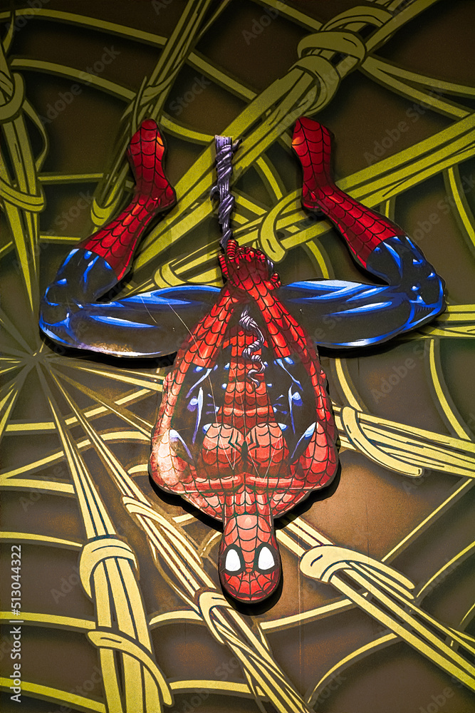 OSAKA, JAPAN - Jun 26, 2009 : Photo of the Amazing Adventure of Spider ...