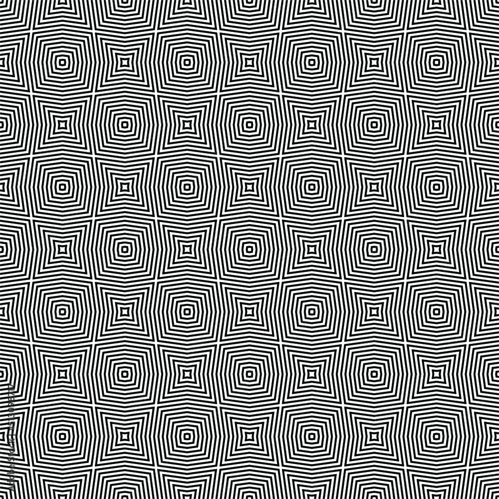 Square grid, trellis, mesh texture with rhombus cells. Crossing streaks ...