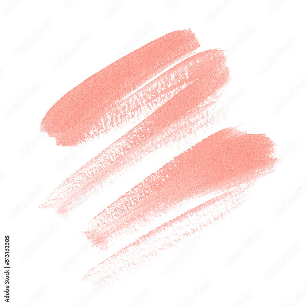 Beautiful makeup trace brush stroke abstract art paint background ...