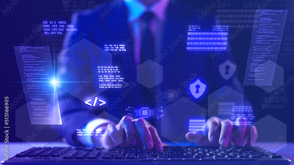 Computer Science Programmer Ai Chatbot Coding Cybersecurity Program Secure Payment Internet