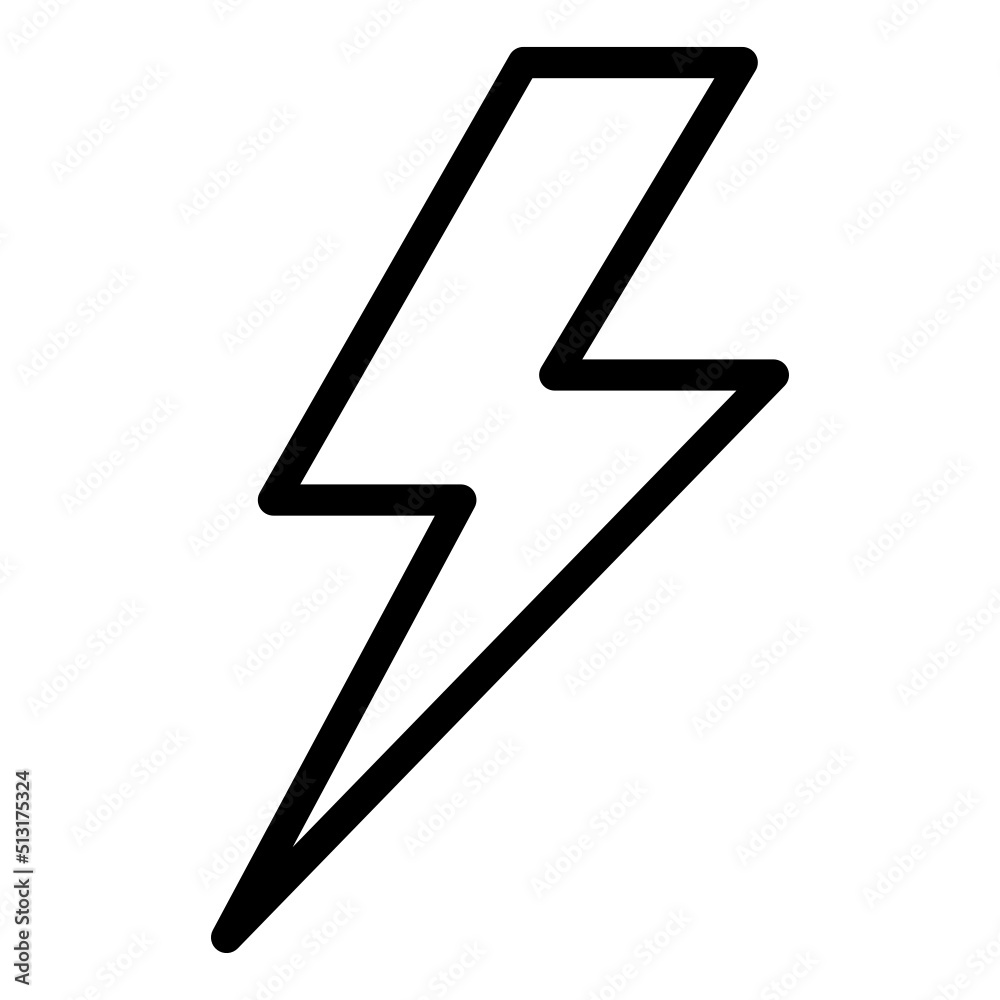 icon electric modern minimalist vector illustration perfect pixel Stock ...
