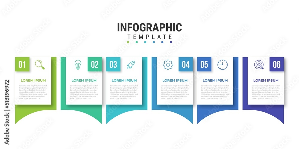 Business data visualization. timeline infographic icon designed for ...