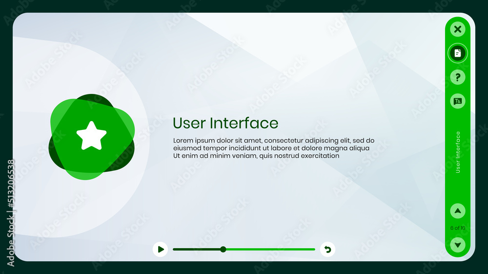 E Learning Template User Interface Ui Ux Assessment Template Presentation Quiz Lms