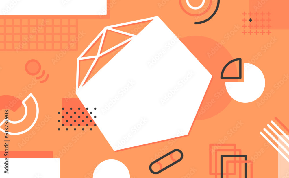 math geometric on sweet pastel paper border frame template background ...