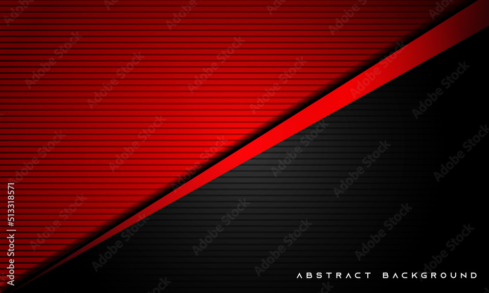 futuristic black red background 2 side black and red Stock Vector ...