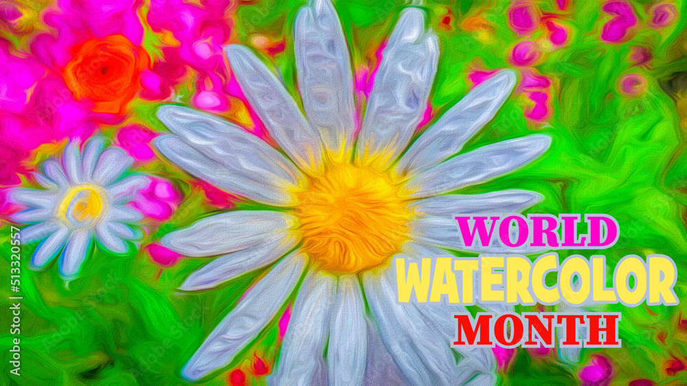 World Watercolor Month is celebrated around the globe during July. Art ...