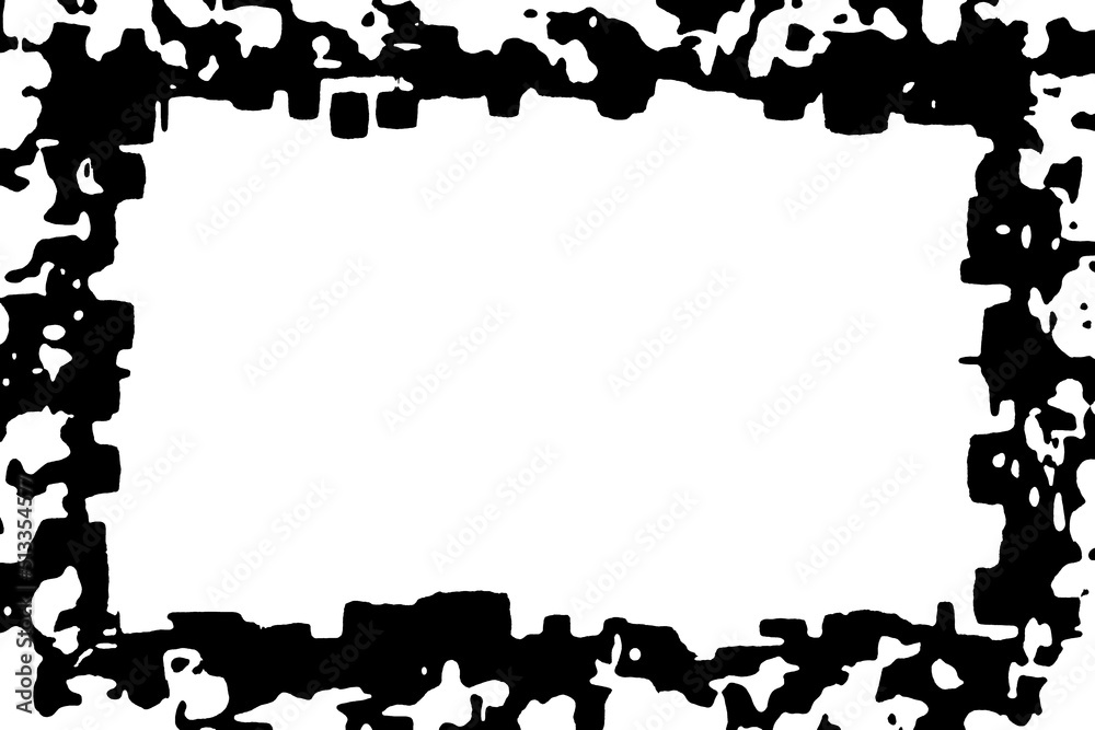 Abstract Decorative Photo Edge / Overlay for Landscape Photos Stock ...