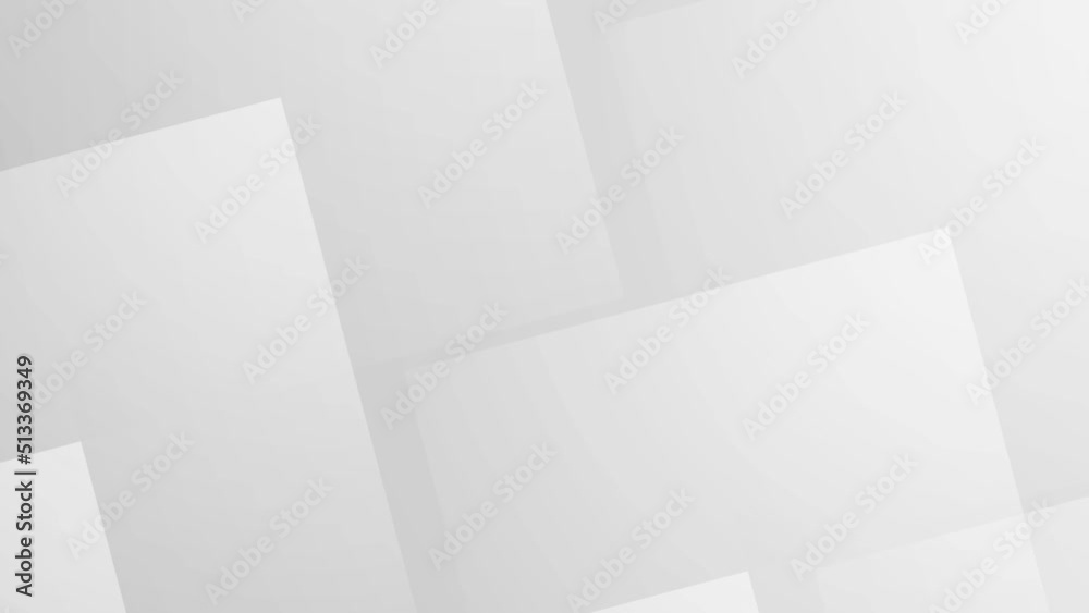 2D flat Animations loop 4K Gray tone and white color and background ...