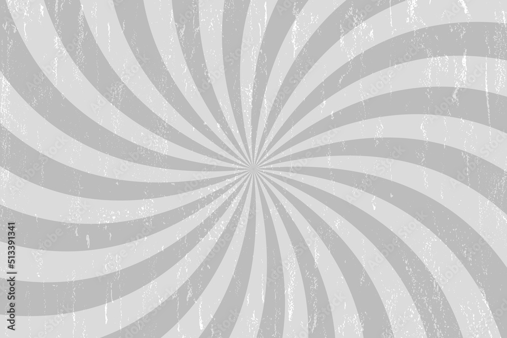 Vector swirl background in comic book style with scratched texture ...