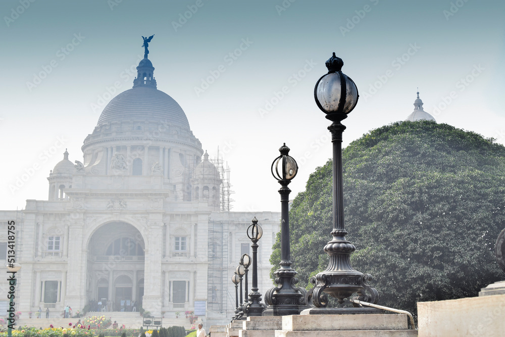 Victoria Memorial, Kolkata , India . A Historical Monument of Indian ...