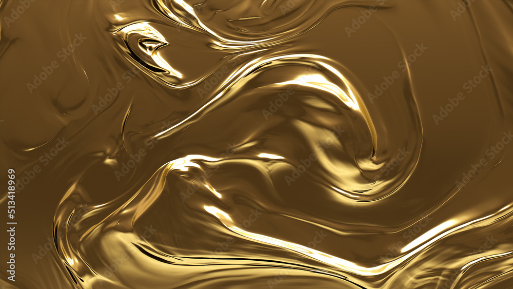 Liquid Gold Stock Illustration | Adobe Stock