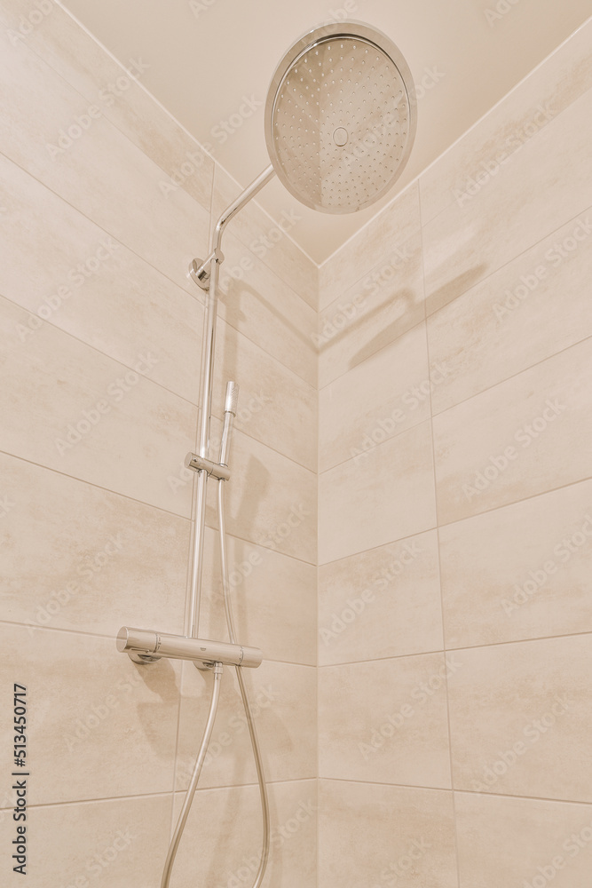 Shower box in modern bathroom Stock Photo | Adobe Stock