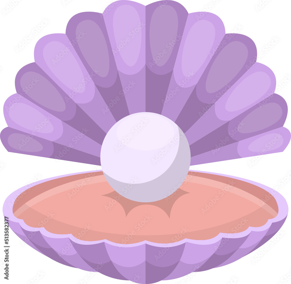 Purple Sea Shell Clip Art