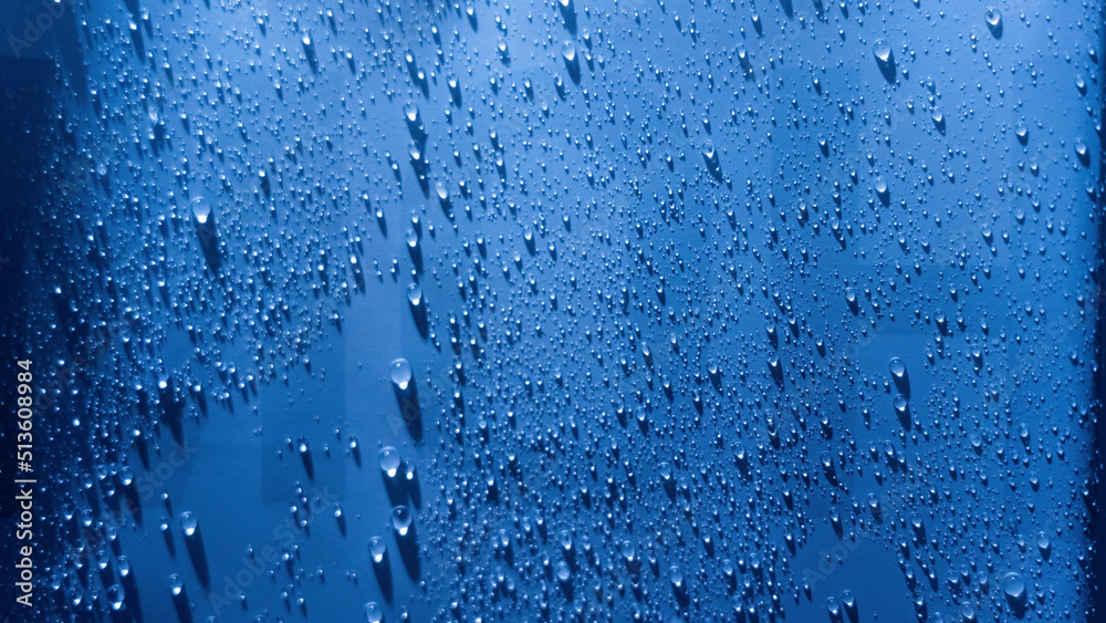 Water drops background. Droplet splash rain texture. Drop splash water ...