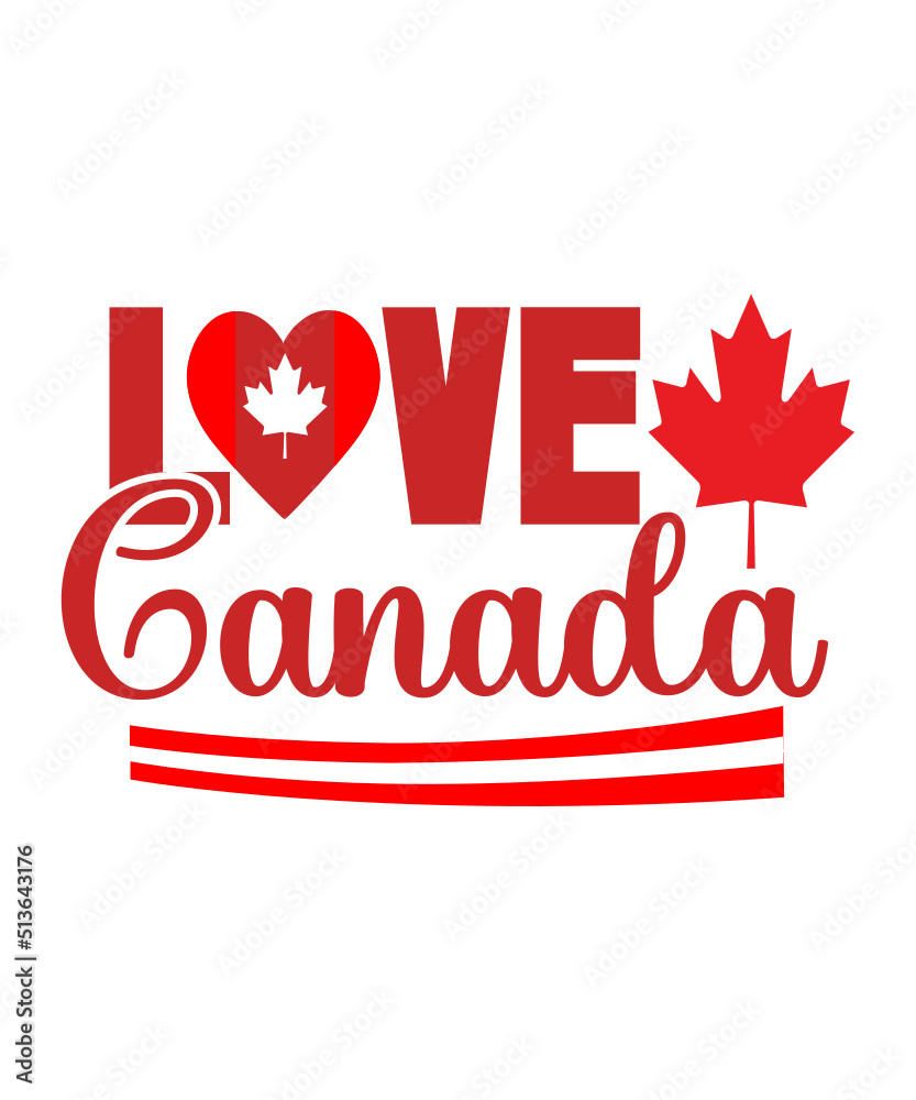 Canada SVG, Canada Day svg, Canadian love svg, Canada word art svg ...