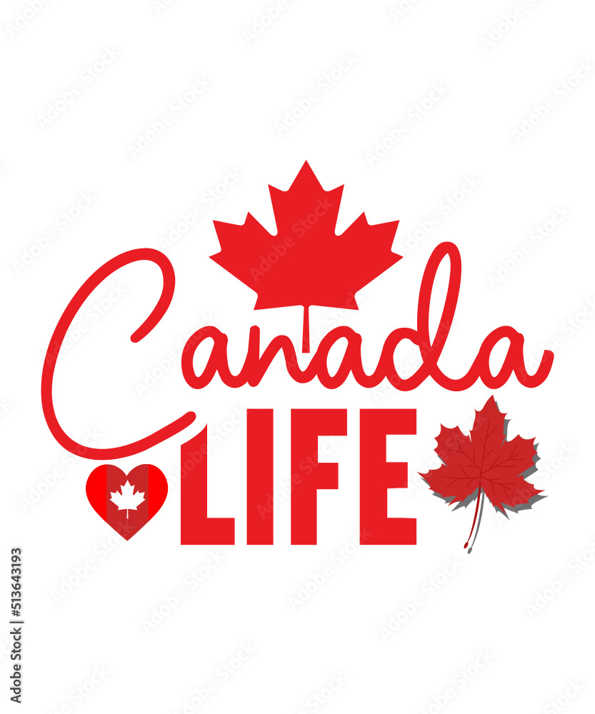 Canada SVG, Canada Day svg, Canadian love svg, Canada word art svg ...
