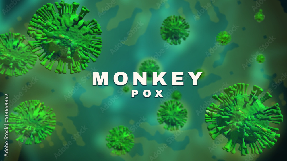 Mutation and spread of monkeypox. Monkeypox variant, monkeypox ...