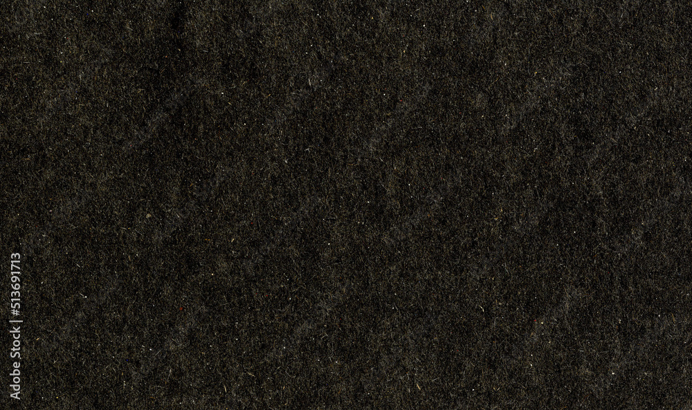 High resolution black, elegant uncoated paper texture scan with rough ...