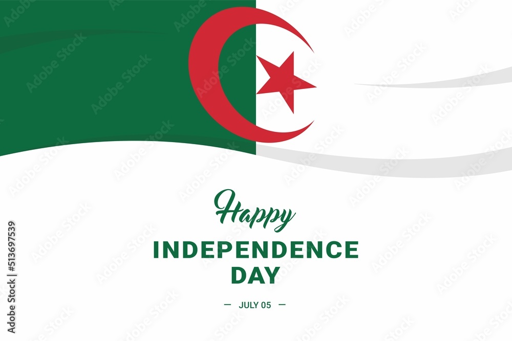 Algeria Independence Day. Vector Illustration. The illustration is ...