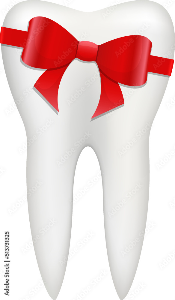 Tooth vector clipart design illustration Stock Vector | Adobe Stock