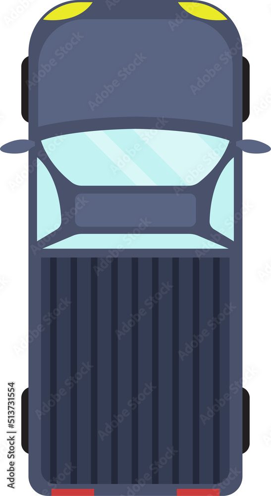 Car top view clipart design illustration Stock Illustration | Adobe Stock