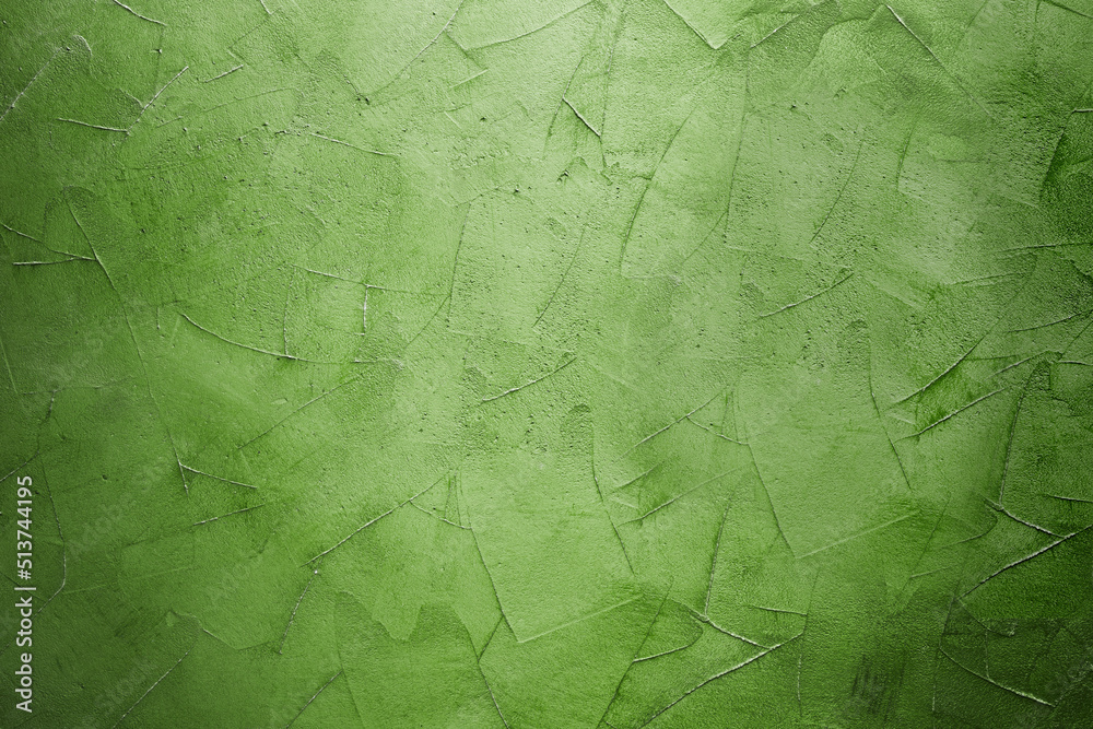 Abstract green wall texture. Dirty wall background or wallpaper with ...