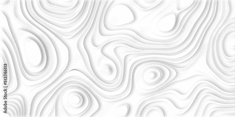 Abstract Background Vector Pattern In Illustration Paper Cut Vector