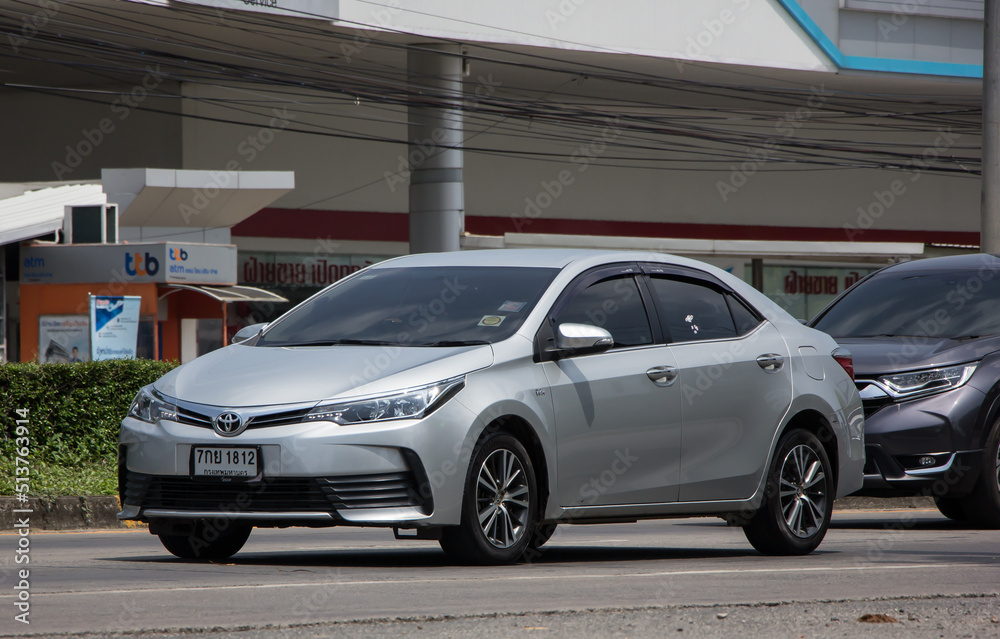 Private car, Toyota Corolla Altis. Eleventh generation Stock Photo ...
