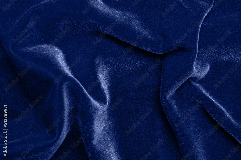 Beautiful luxury classic blue velvet texture background cloth. Trendy ...