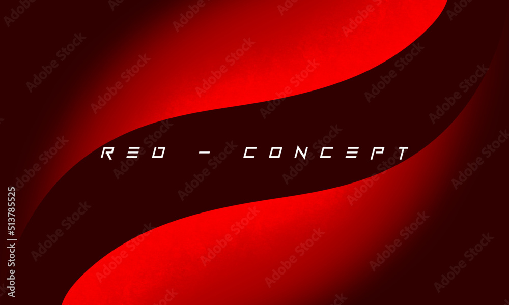 Red concept abstract geometric background design. For cover design ...