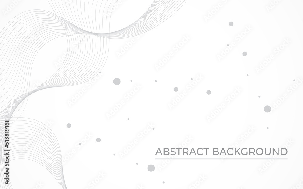 Minimalist white abstract background Stock Vector | Adobe Stock