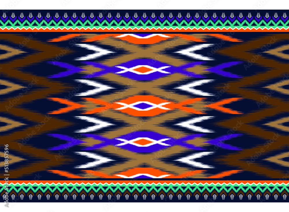 traditional ethnic geometric pattern background design for backgrounds ...