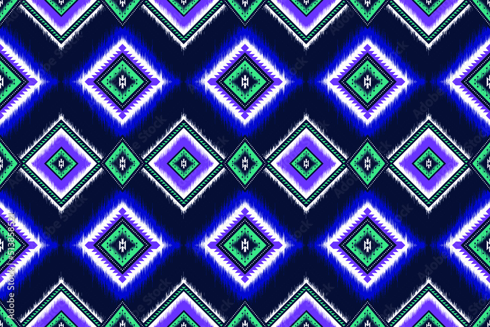 traditional ethnic geometric pattern background design for backgrounds ...
