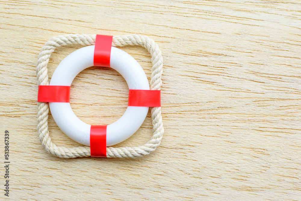 Emergency service, rescue / fast first aid concept : Top view red ...