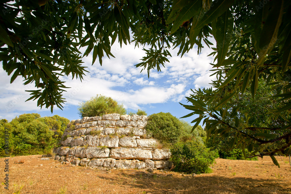 Talaiot circular de Sa Clova des Xot.Yacimiento arqueologico de Sa ...