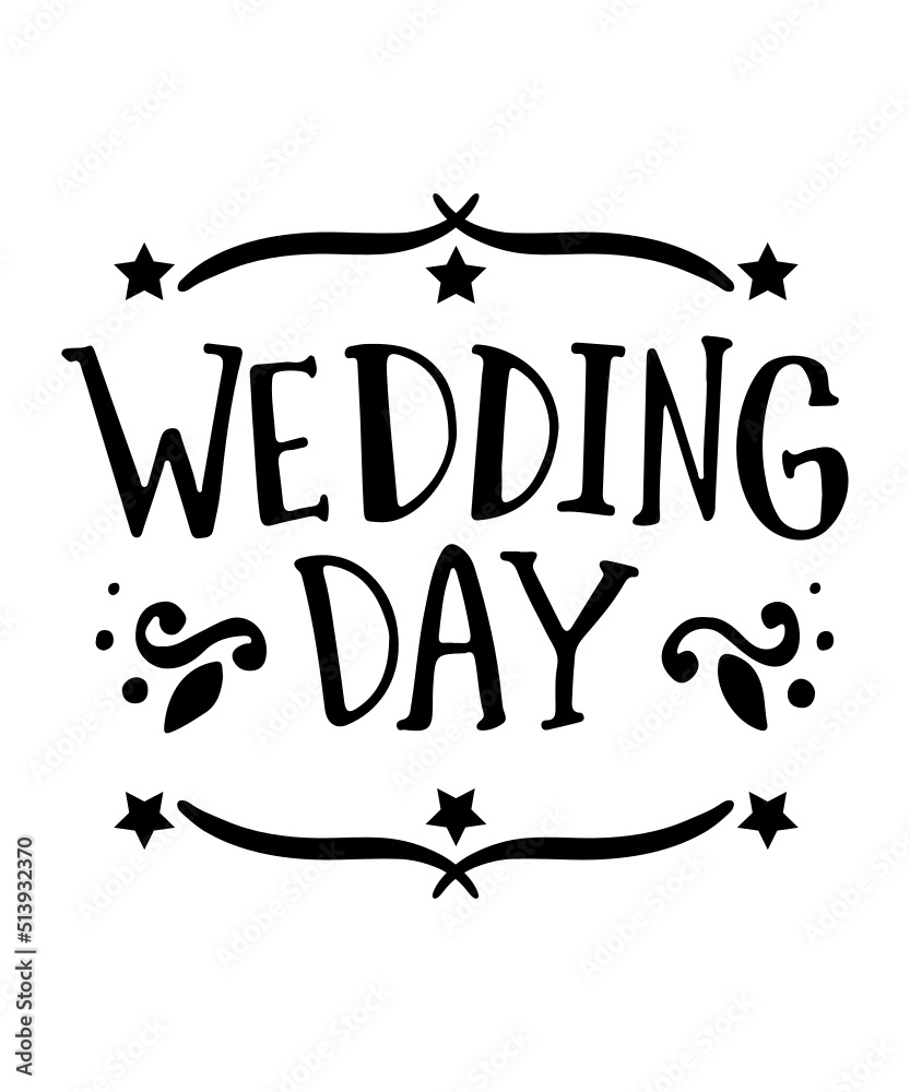 Wedding Svg Bundle Bride Svg Groom Svg Bridal Party Svg Wedding Svg