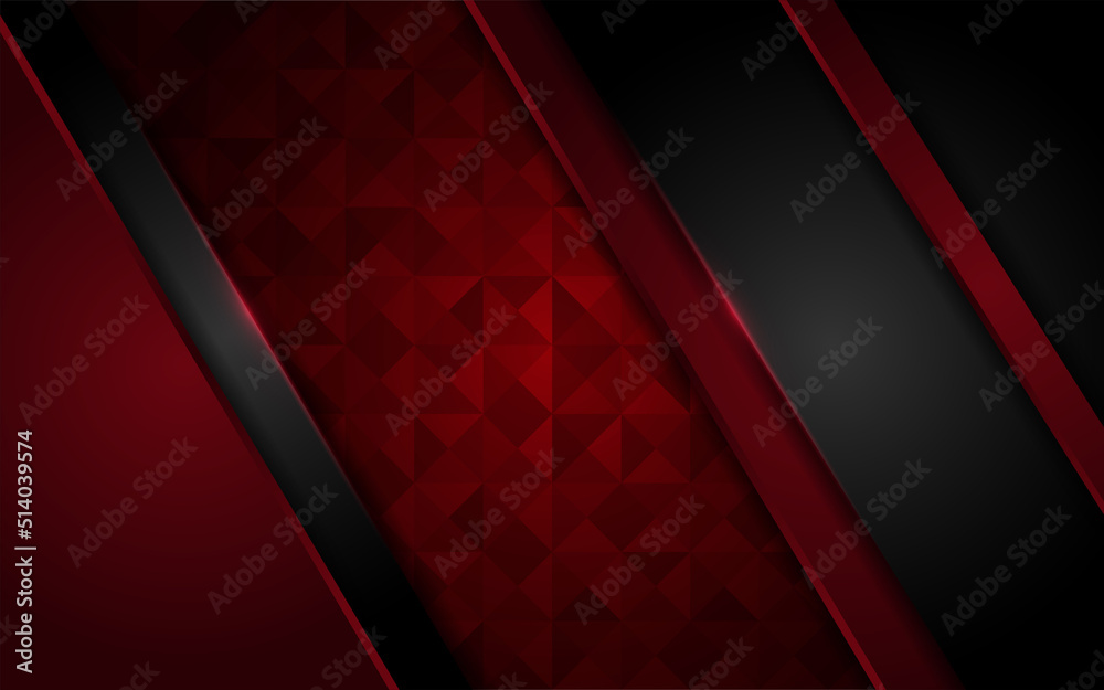 Modern Dark Red Combination With Black Background With Texture Effect