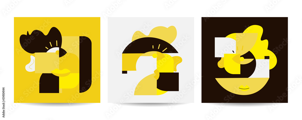 Actors And Puppets vector illustration. Scene with actors in the ...